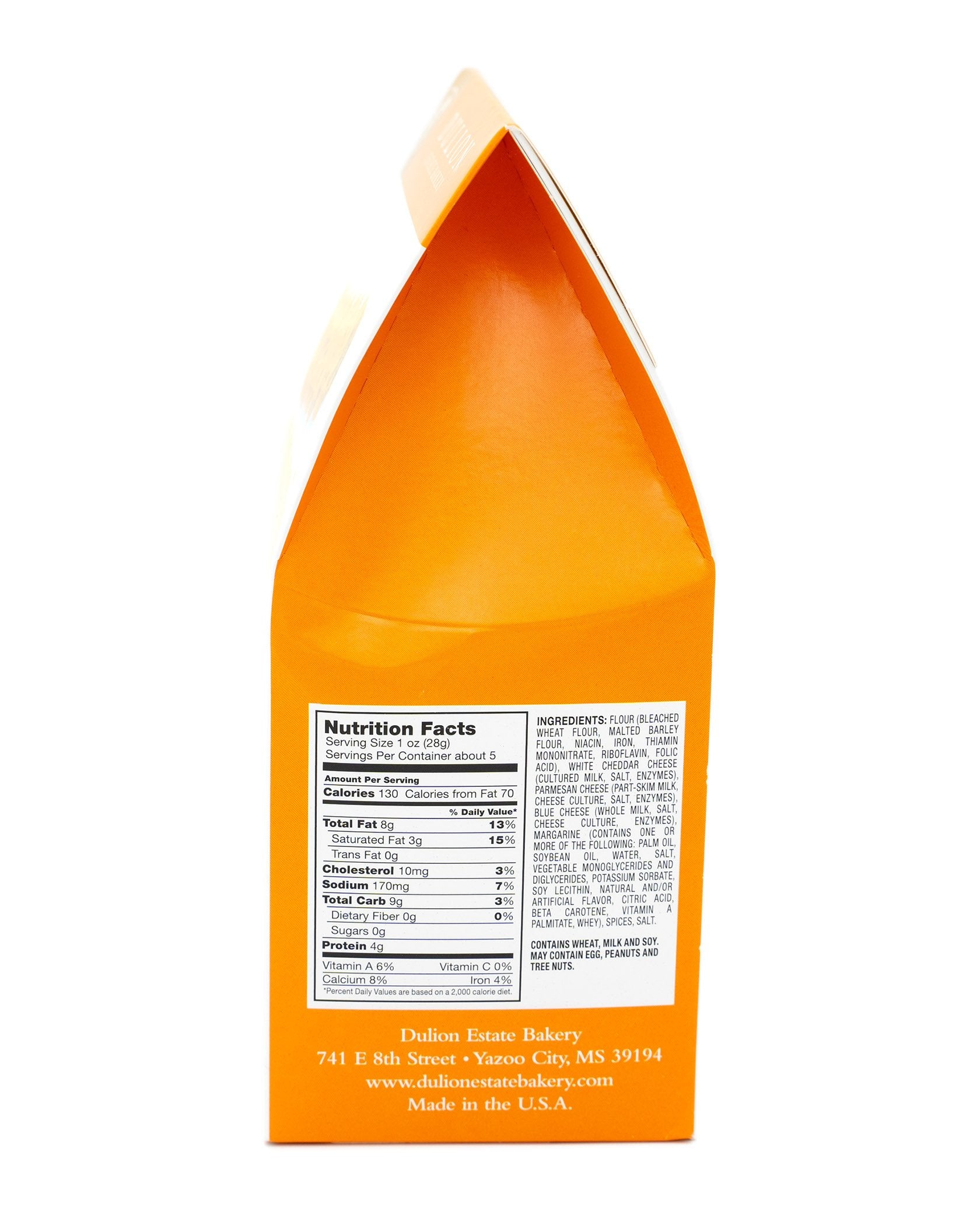 Dulion Estate Bakery - Three Cheese - Cheese Straws – Grumpy Man Foods